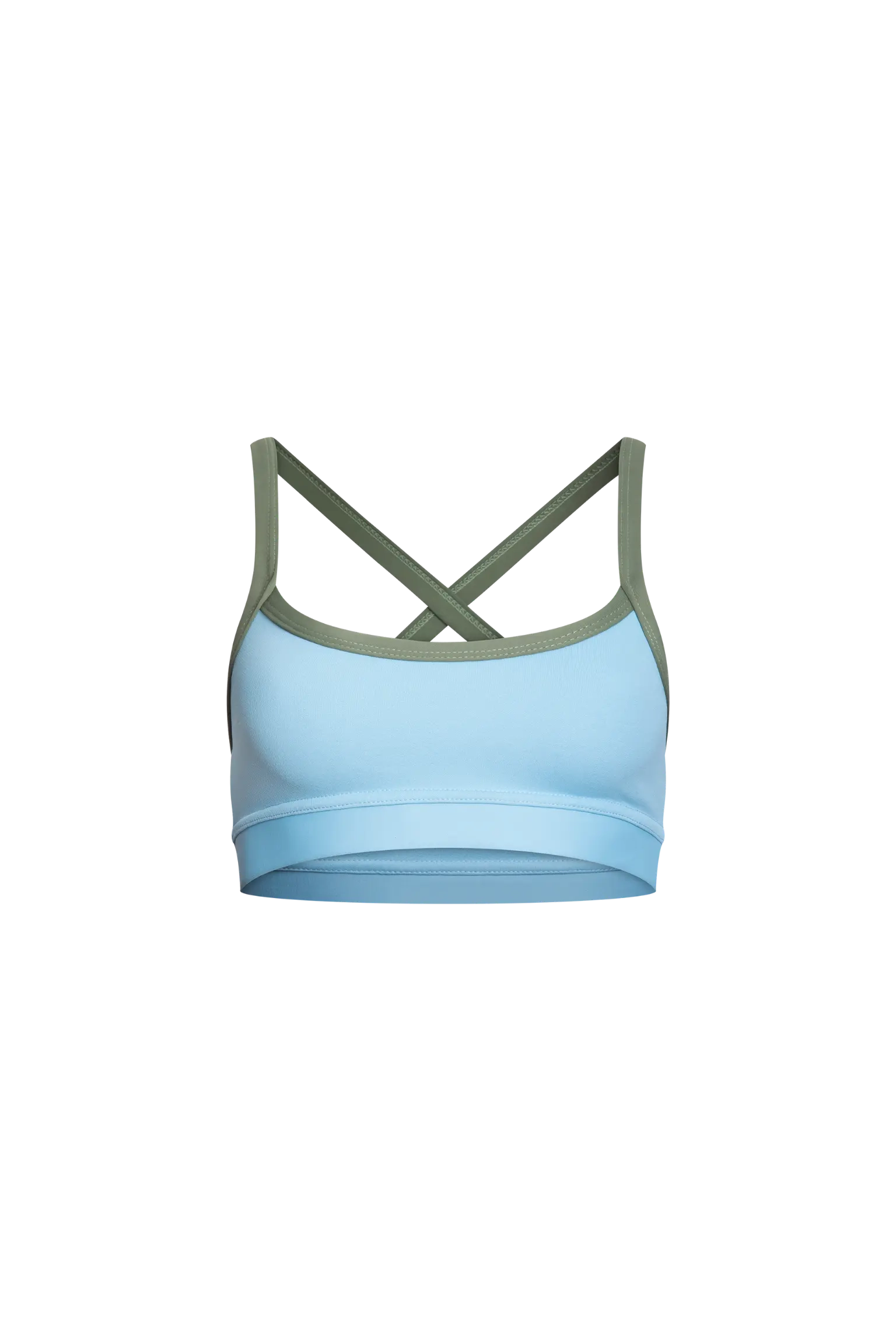 Serenity Blue Mantra Sports Bra - High Intensity | Maqui Active – Maqui Col
